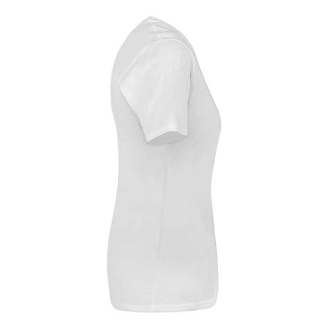 White Port And Co™ Womens Core Cotton Tee Full Color Totally Promotional