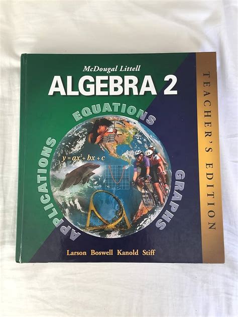 Algebra 2 Textbook Mcdougal Littell