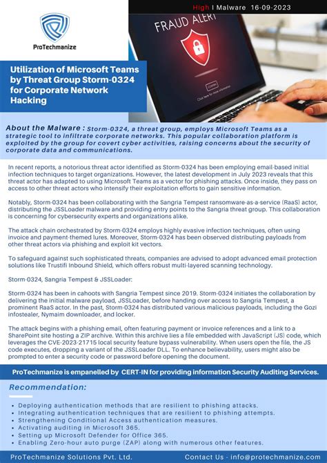 Protechmanize On Linkedin Cybersecurity Storm0324 Threatsonline Malware Protechmanize