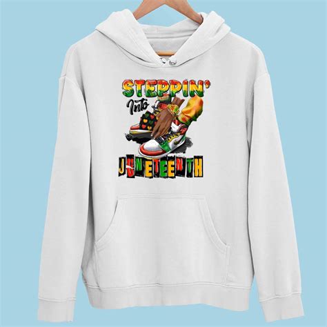 Steppin Into Juneteenth Shirt