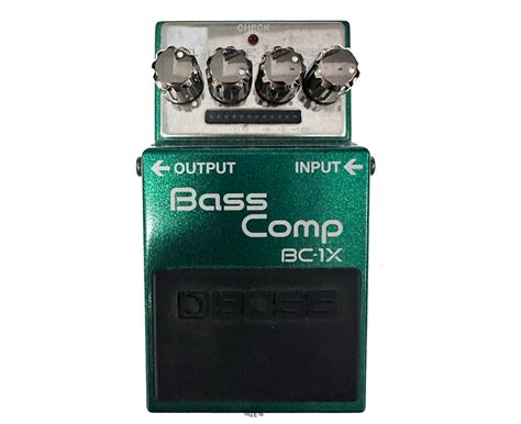Boss Bc 1x Bass Compressor Intelligent Multiband Compression Megatone
