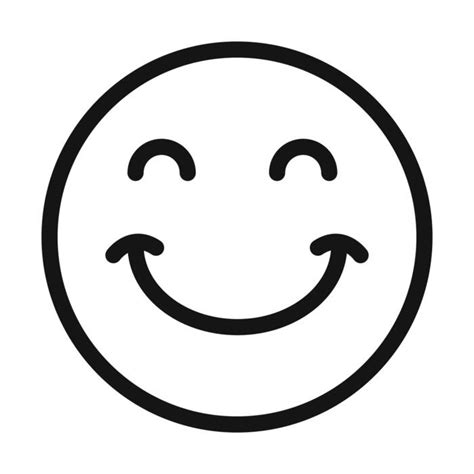 Smiley Face Outline Vector Art Icons And Graphics For Free Download