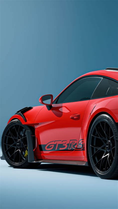 Porsche 911 Gt3 Rs Rojo Fondo De Pantalla 4k Para Celular Móvil Y