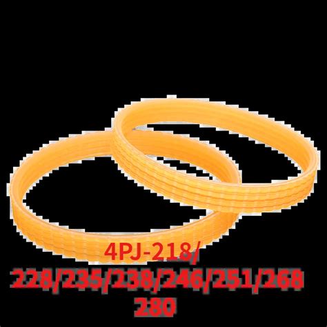 2pcs 4pj 218 228 235 238 246 251 280mm 5pj280v Ribbed Belt Woodworking