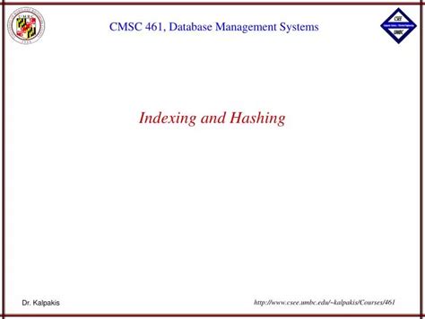 Ppt Indexing And Hashing Powerpoint Presentation Free Download Id371561