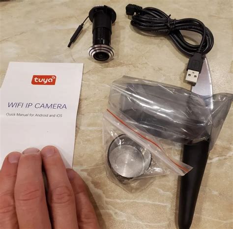 Smart Door Peephole Camera With Hd Live Wide Angle Video And Wifi Remote Control Mobile App