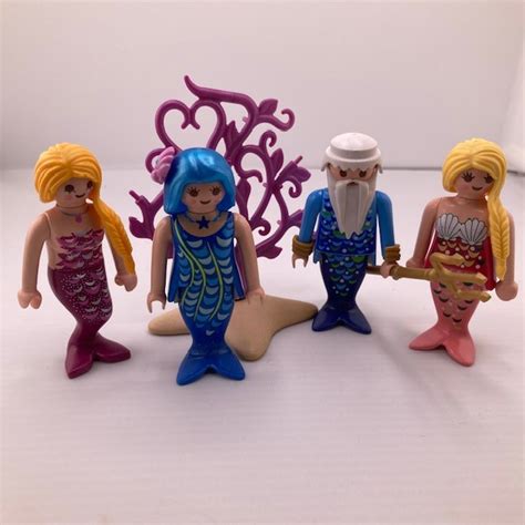 Playmobil Meerjungfrauen Und Meerjungmann Decotoys