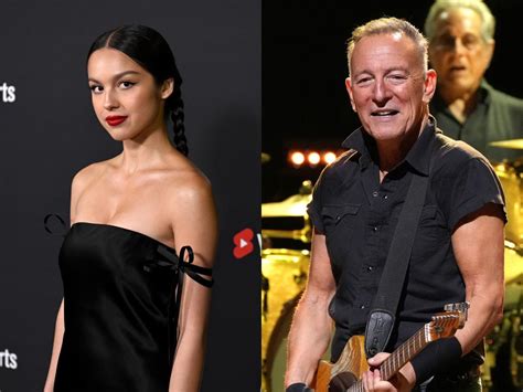 Olivia Rodrigo Says Bruce Springsteen Is Her Biggest Celebrity Crush