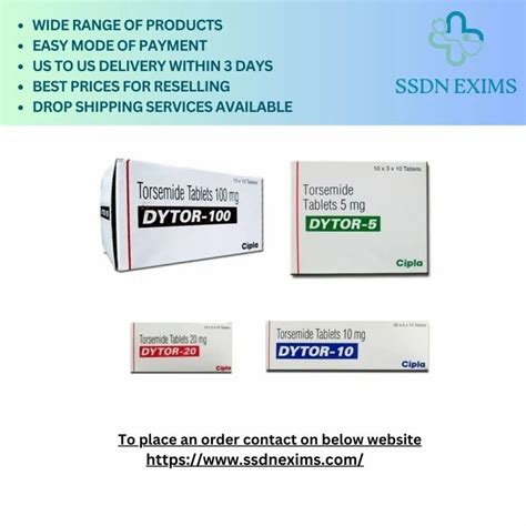 Dytor 10 Mg Tablet At ₹ 95stripe Torsemide Tablets In Nagpur Id