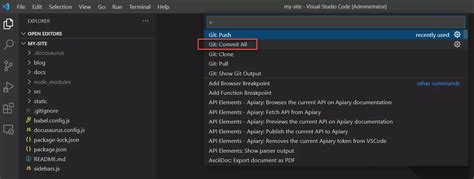The Docs As Code Approach For Creating Documentation Using The Docusaurus Static Site Generator
