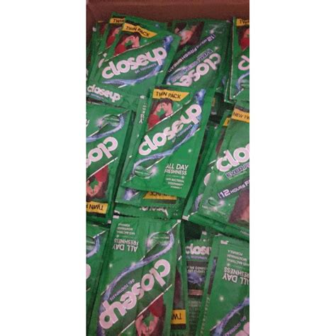 Toothpaste Sachet Sold Per Dozen Shopee Philippines