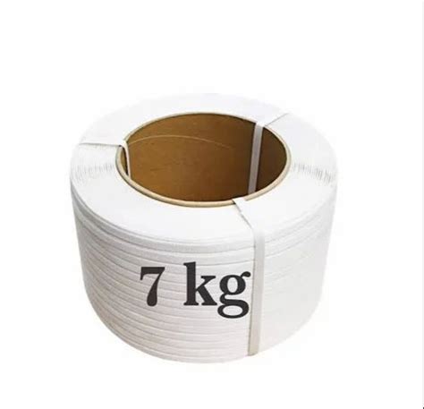 12 Mm White Pp Strap At Rs 70kg In Gondal Id 2855001981112