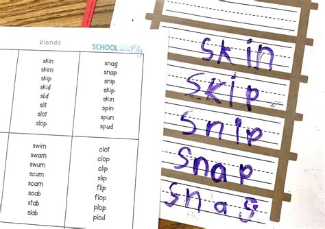 Try Word Chaining For Phonics Practice School And The City