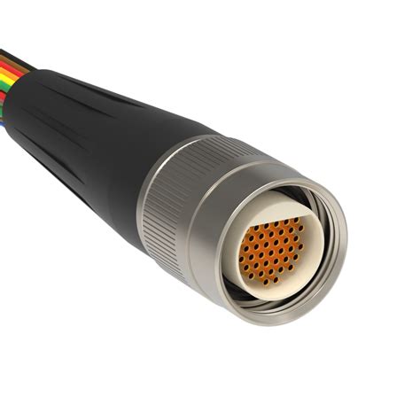 Micro 360® Break Away Circulars Inline Discrete Wirecable Omnetics