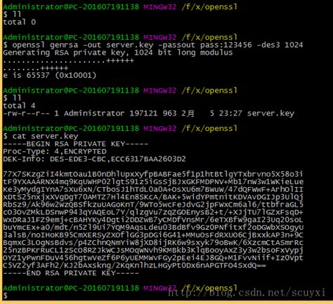 openssl命令详解（一）——标准命令 openssl standard commands csdn博客