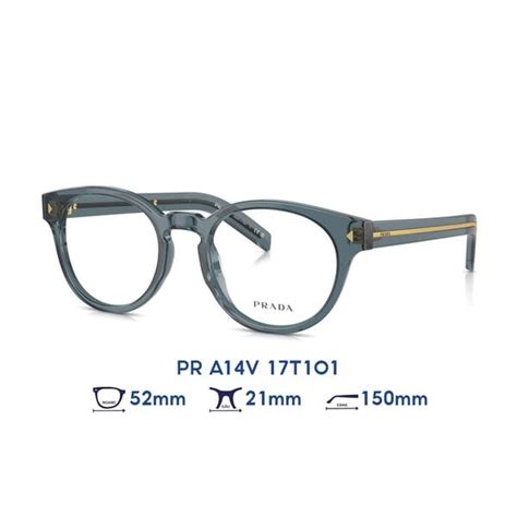 Gọng Kính Prada Pr A14v 17t1o1 Xám Xanh Chữ Nhật 2025 Giảm 20 Lienson