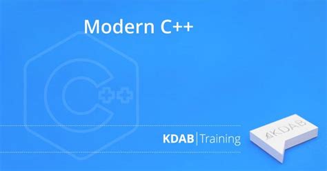modern c kdab kdab