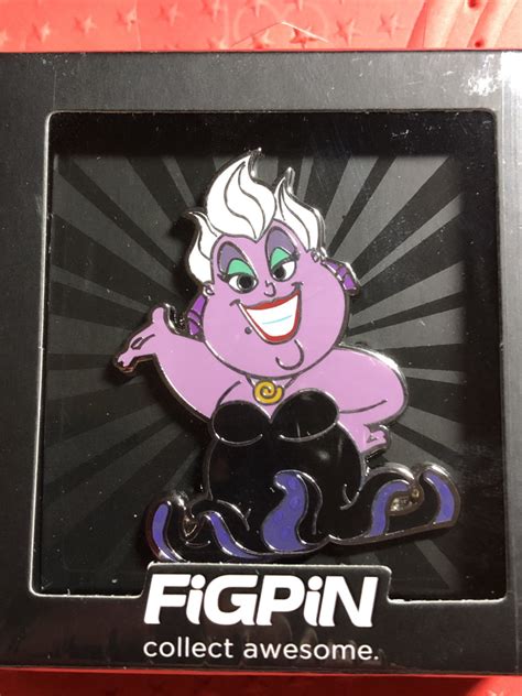 64051 Ursula M77 Figpin Disney Villains Figpin Disney Pin