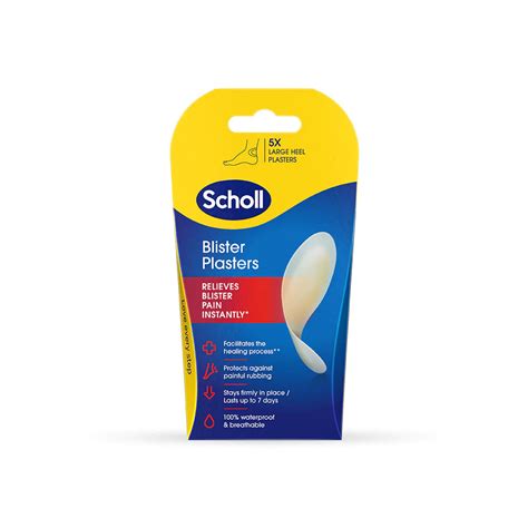 Scholl Blisters Shield Plasters Large