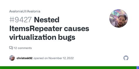 nested itemsrepeater causes virtualization bugs · issue 9427