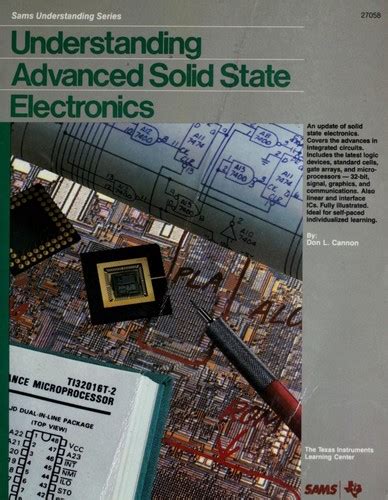 Understanding Advanced Solid State Electronics By Don L Cannon Open