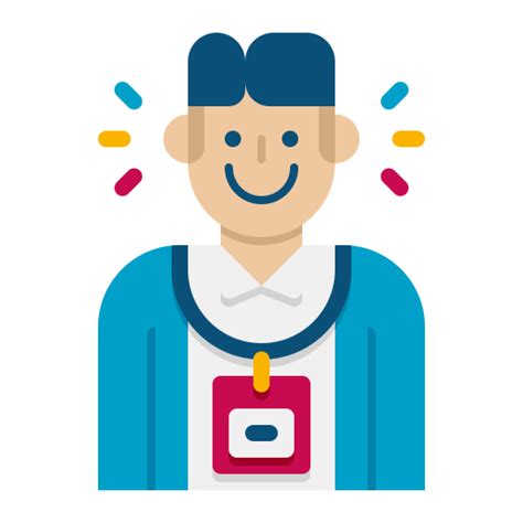 Intern Generic Color Fill Icon