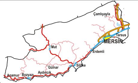 Mersin Map