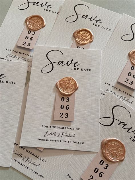 Luxury Modern Wedding Save The Date Pink And White Artofit