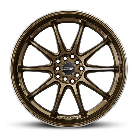 Racing Wheels Jsr St37 Dark Bronze Machined Lip 19x85 5x1143 Wheel