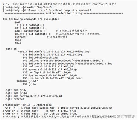 8 4 2 【linux】xfs 文件系统还原 xfsrestore csdn博客