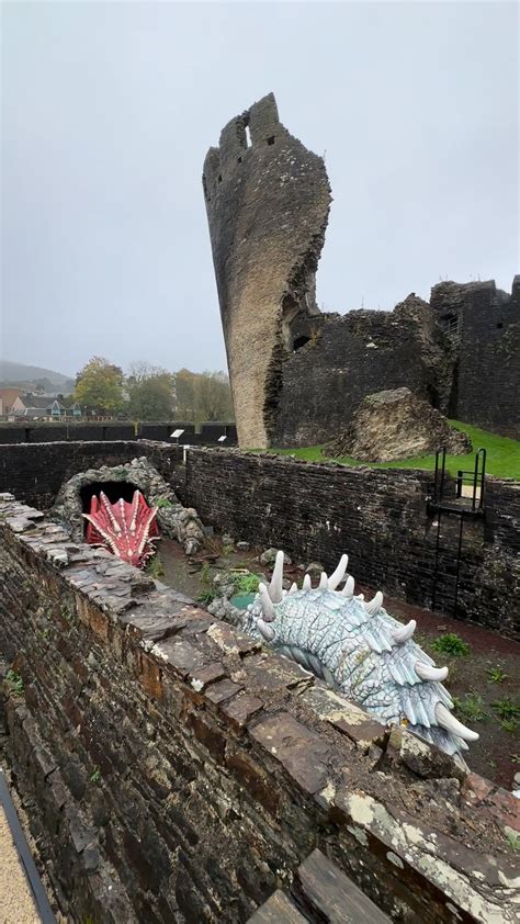Caerphilly Castle Is One Of The Largest And Most Impressive Medieval