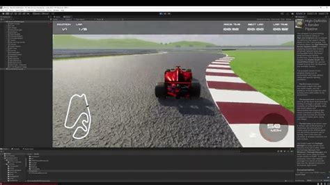 unity 3d racing game work in progress youtube