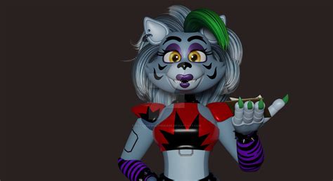 Roxanne Wolf Holds Butter By Roxannewolfhokage On Deviantart