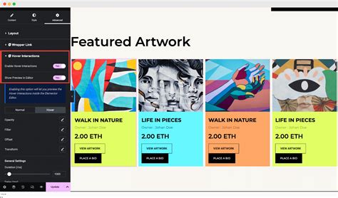 New Hover Interaction In Elementor Engage Visitors With Dazzling Hover Effects And Drive