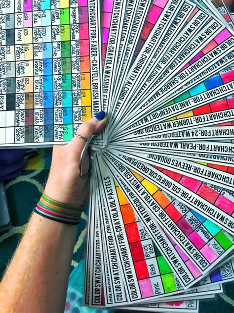 Free Color Swatch Chart Printable Splendiferossity Color Swatch