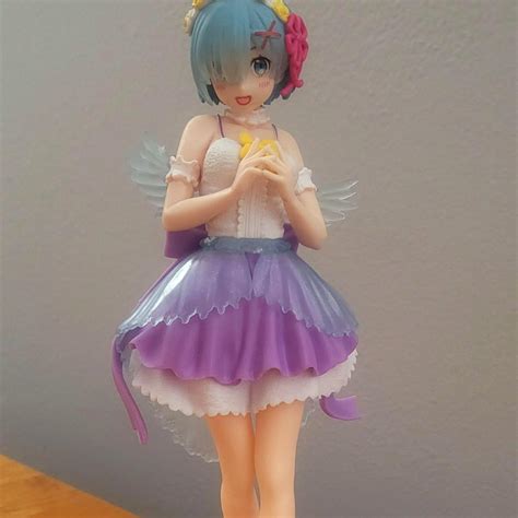 Rem Rezero Doll With Removable Base Single Depop