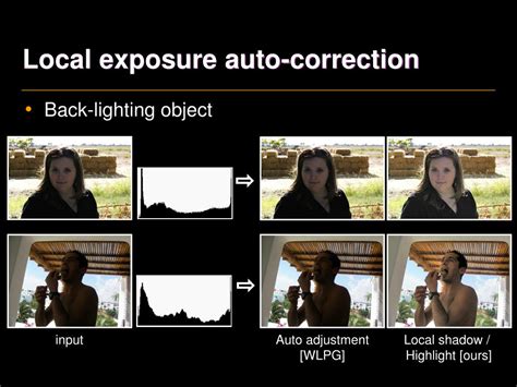 ppt context aware exposure auto correction powerpoint presentation