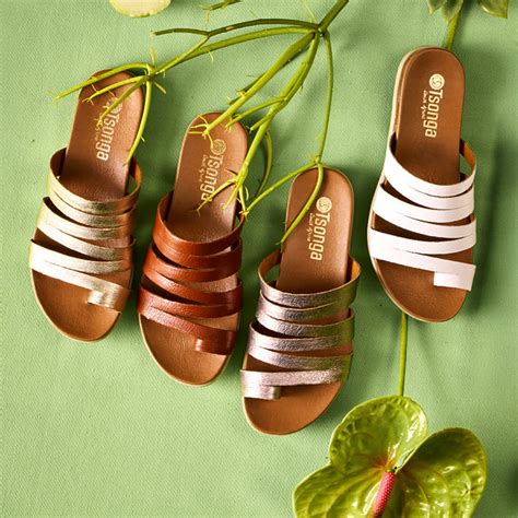Abuye Ladies Leather Sandal In Suede