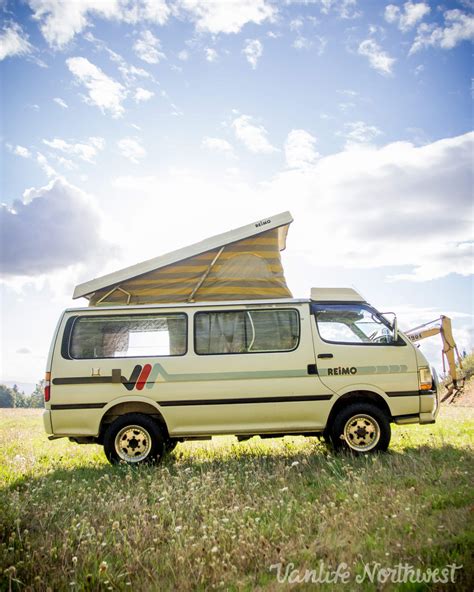 1990 Toyota Hiace Reimo 4wd Pop Top Van — Vanlife Northwest