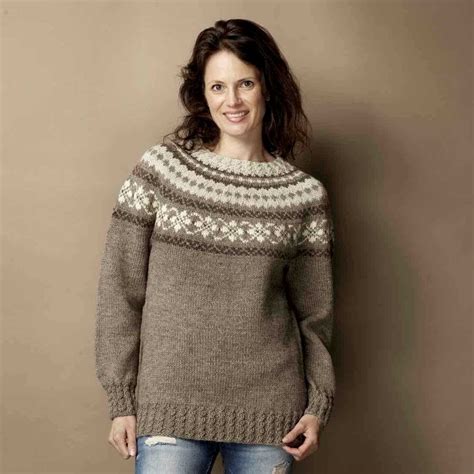 Strik Din Egen Norsk Sweater Med Klassisk Mønster