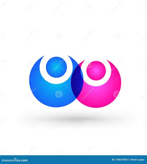 Couple Matching Relationship And Dating Icon Stock Vector