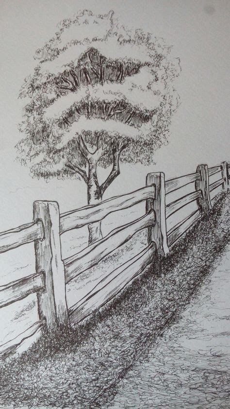 Aesthetic Drawing Nature Art Drawings Tree Drawings Pencil