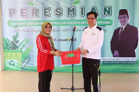 Kemandirian Kampus Rektor Resmikan Uin Mart Universitas Islam Negeri Raden Intan Lampung