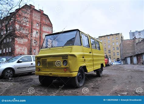 Zuk Polish Classic Van From Prl Editorial Image Image Of Automobile Transport 138395060