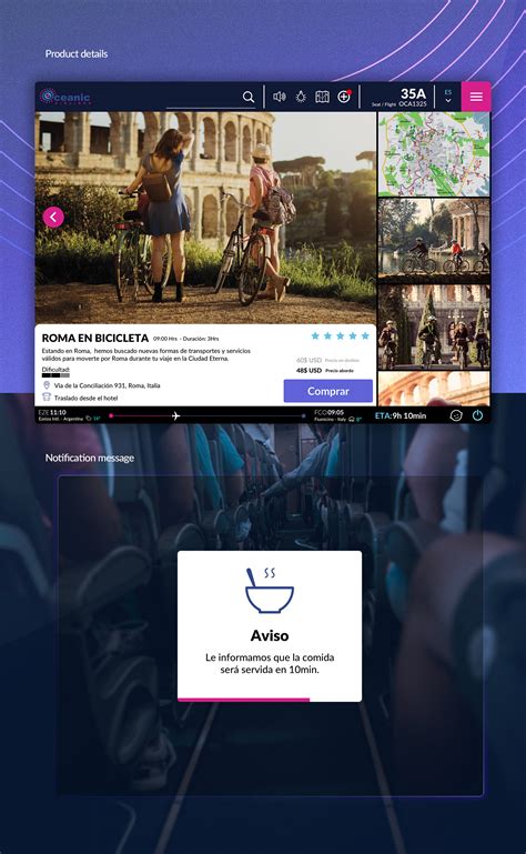 Oceanic Ife In Flight Entertainment Ui On Behance