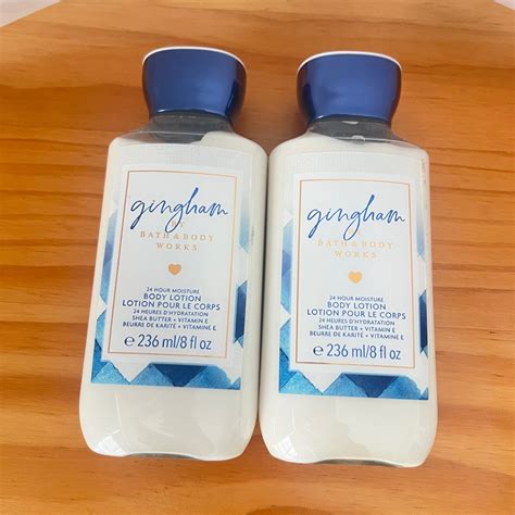 Bath And Body Works Gingham Body Lotion 2 X 236ml Beauty And Personal