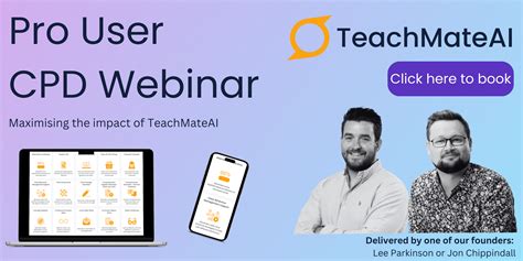 Teachmateai Launch Free Cpd And Demo Webinars Teachmateai Blog