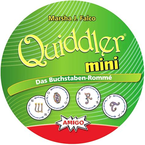 Quiddler Mini Amigo Card Game Toptoy