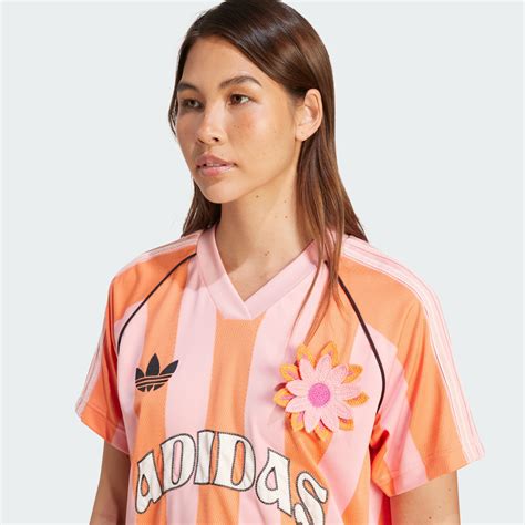Adidas Originals Summer Glow Jersey Pink Adidas Hong Kong