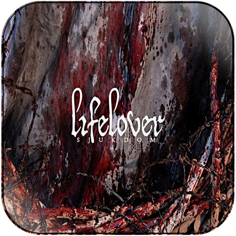 Lifelover Sjukdom Album Cover Sticker